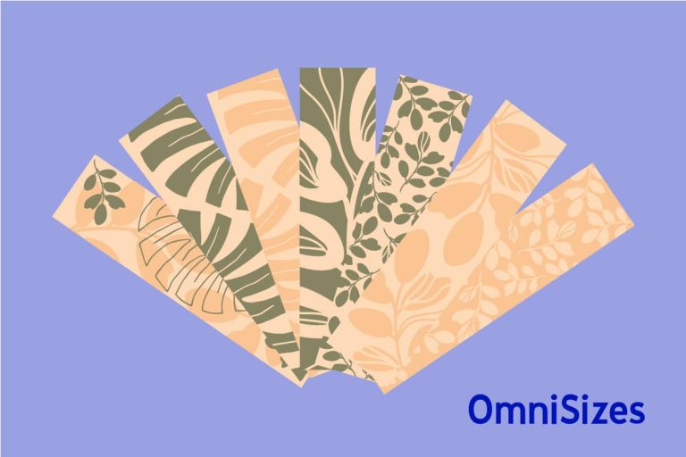 Bookmark Sizes - Sizes of Objects and Stuff