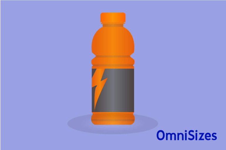 Gatorade Bottle Dimensions - Sizes of Objects and Stuff