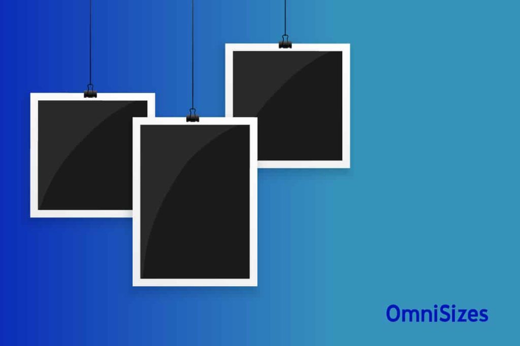 Polaroid Sizes - Sizes of Objects and Stuff