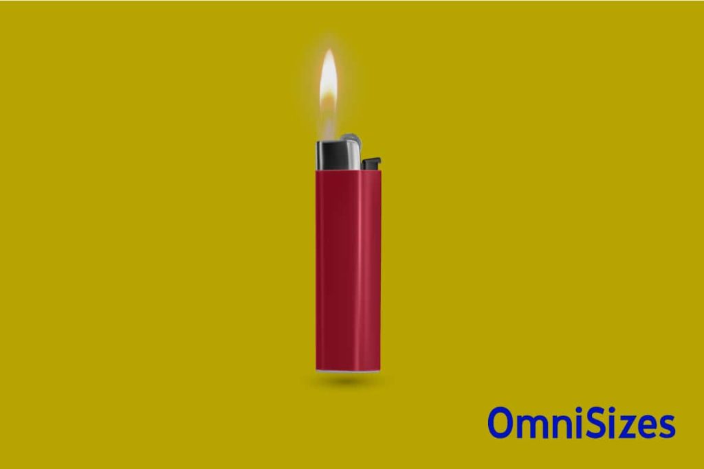 BIC Lighter Sizes - Sizes of Objects and Stuff