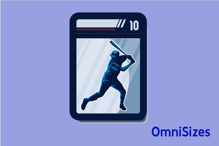 Baseball Card Sizes - Sizes of Objects and Stuff