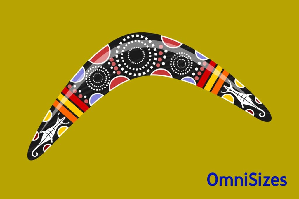 Boomerang Sizes - Sizes of Objects and Stuff