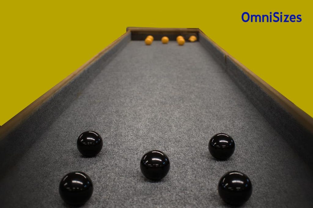 Carpetball Table Sizes - Sizes of Objects and Stuff