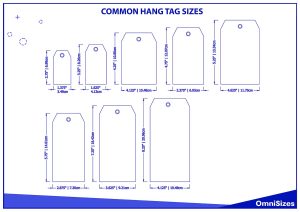 Hang Tag Sizes - Sizes of Objects and Stuff