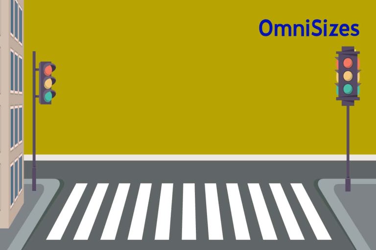 Crosswalk Dimensions - Sizes of Objects and Stuff