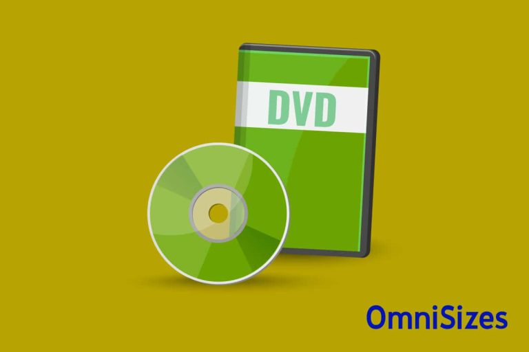 DVD Case Sizes - Sizes of Objects and Stuff