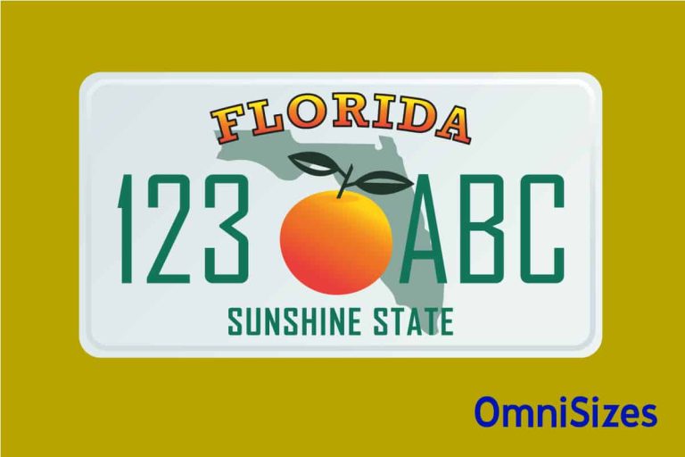 License Plate Dimensions - Sizes of Objects and Stuff