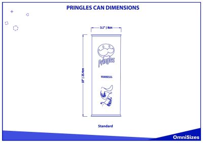 Pringles Can Dimensions - Sizes of Objects and Stuff