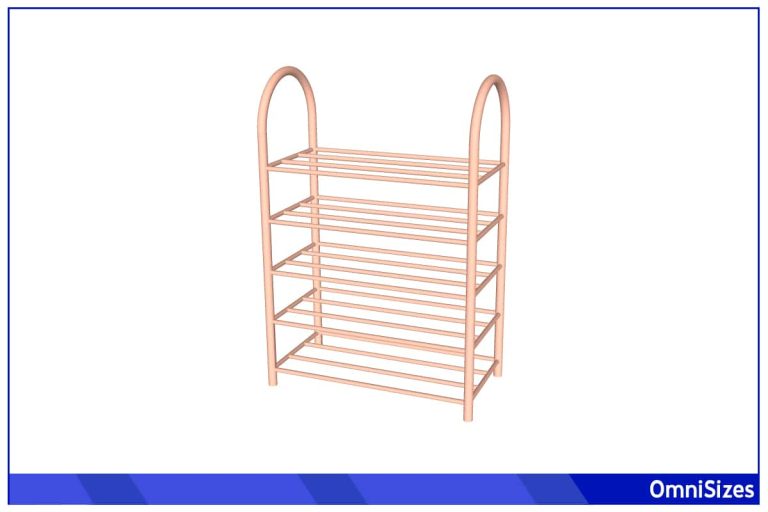 Shoe Rack Dimensions - Sizes of Objects and Stuff