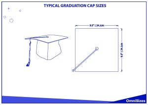 Graduation Cap Dimensions - Sizes of Objects and Stuff