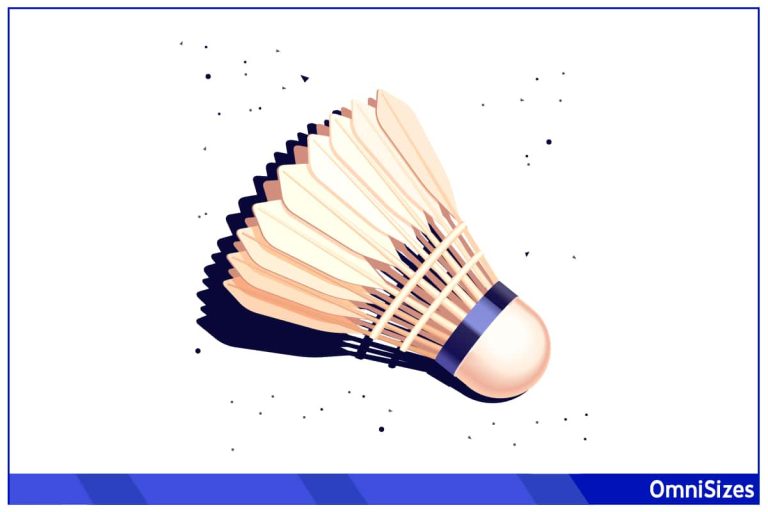 Badminton Shuttlecock Sizes - Sizes of Objects and Stuff