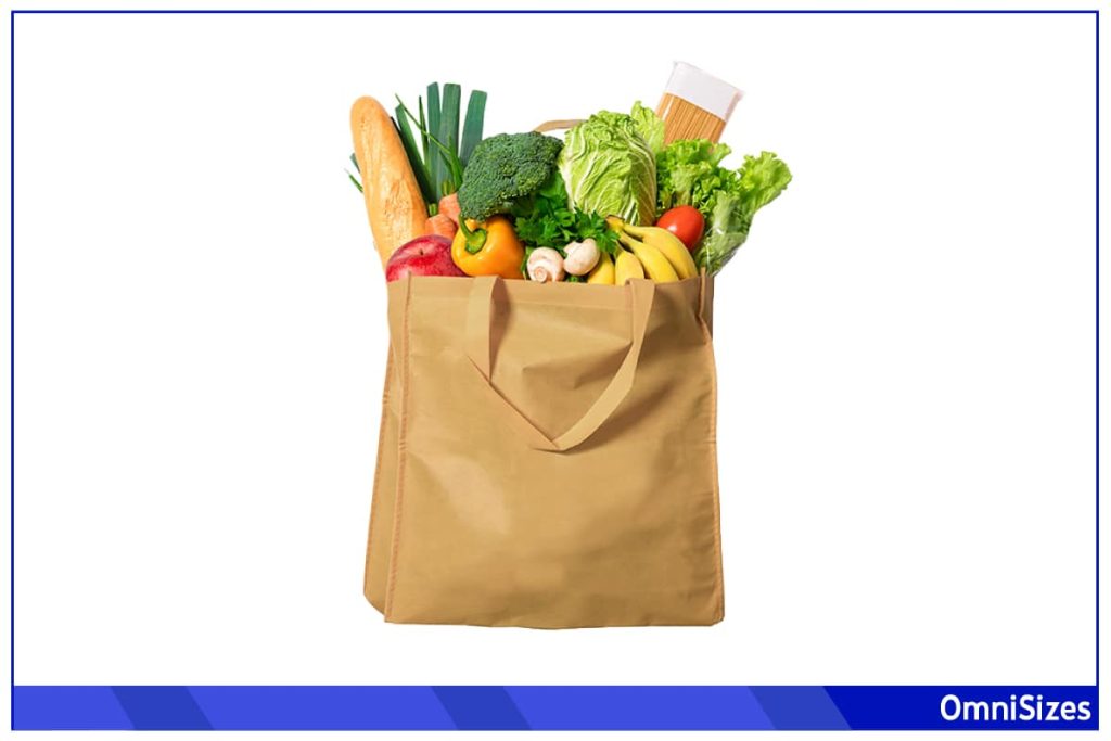 Grocery Bag Sizes - Sizes of Objects and Stuff