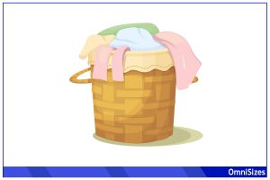 Laundry Basket Sizes - Sizes of Objects and Stuff